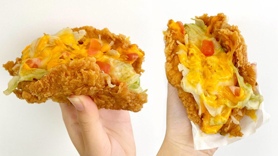 KFC lanza tacos con tortilla de pollo 🤤 - Chismes Today