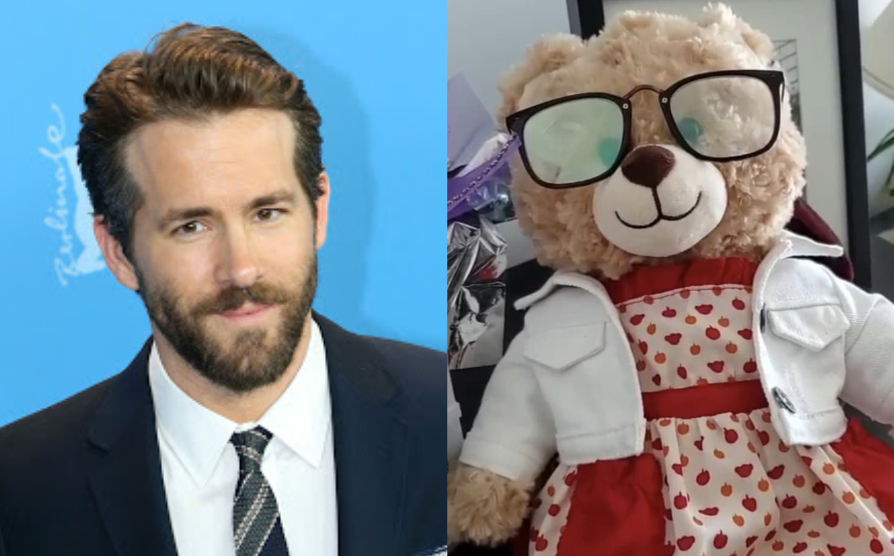 Ryan Reynolds ofrece gran recompensa para recuperar un oso de peluche 💲 ...